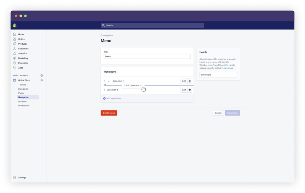How to Create Sub Collections in Shopify | Spur-I-T.com